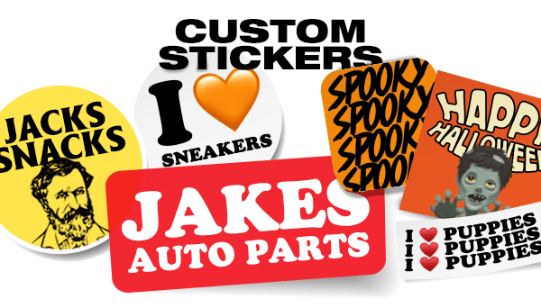 Stickers – quick, easy, inexpensive branding solution - 123print.ca